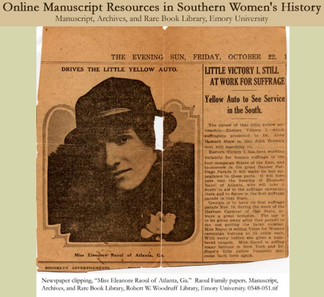Eléonore Raoul | Emory Historian's Blog