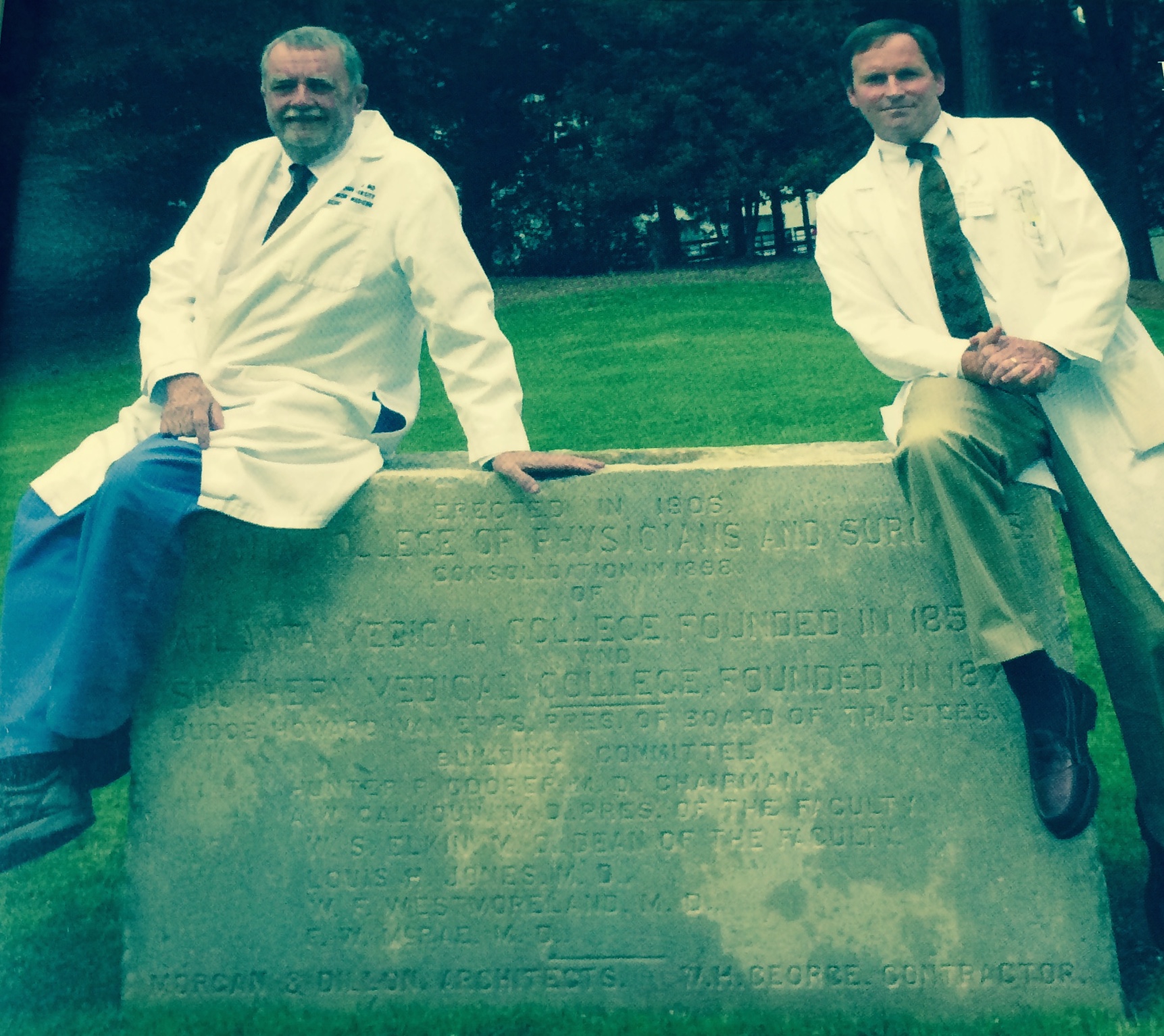 The cornerstone at the dumpster | Emory Historian's Blog