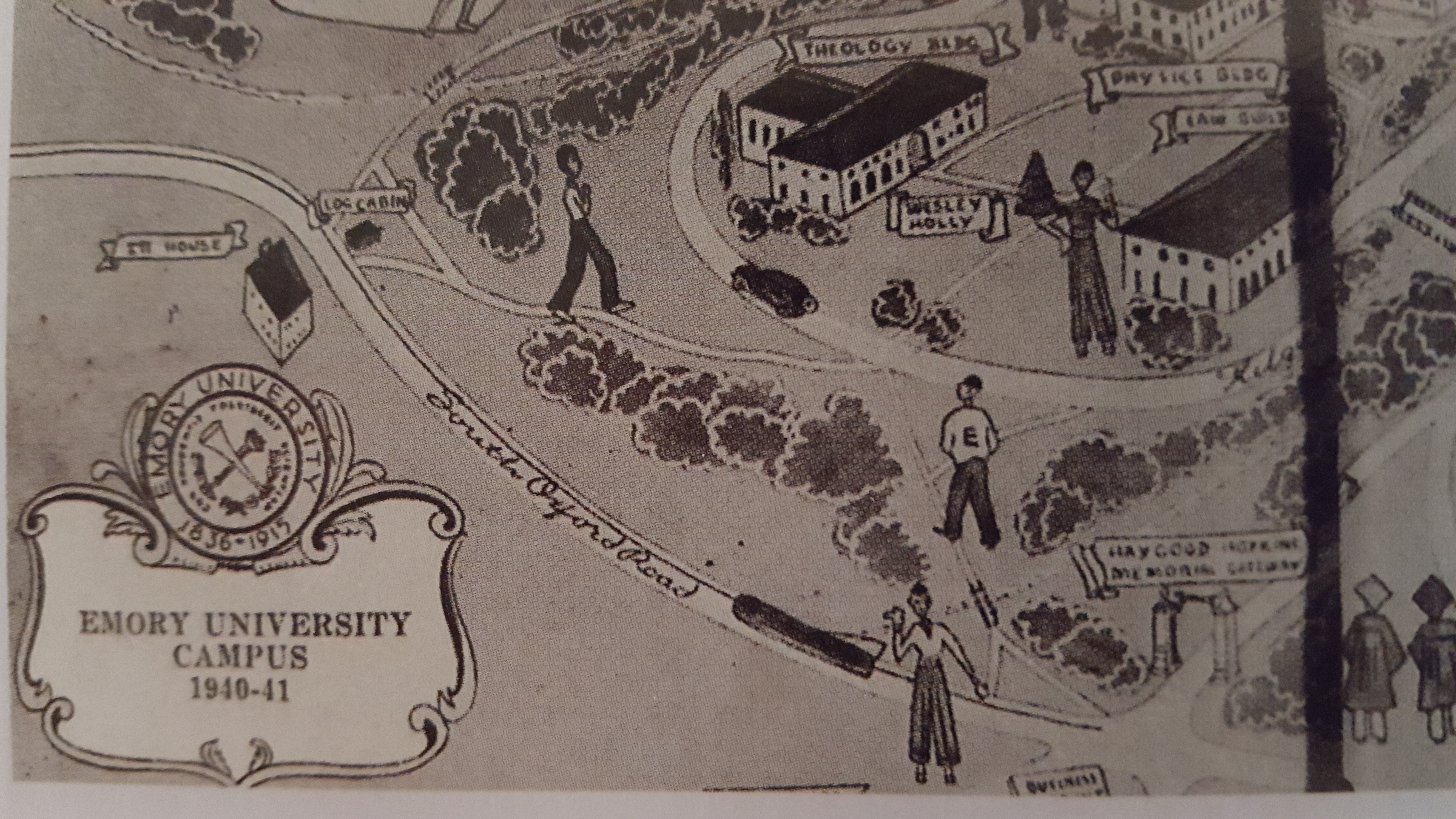 The vanished log cabin at Emory | Emory Historian's Blog